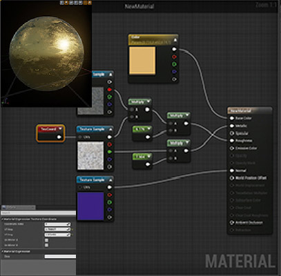 Unreal Material Editor2 - Resim Yükle - Hızlı Resim Upload
